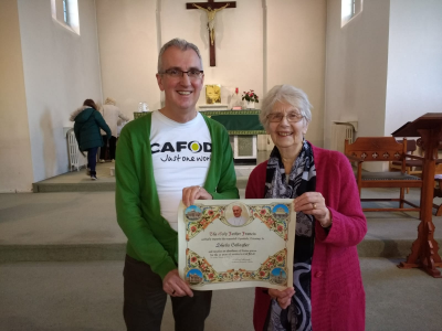 Papal Blessing for Sheila Gallagher | ICN