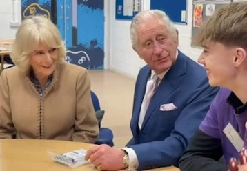 Manchester pupil meets King Charles | ICN